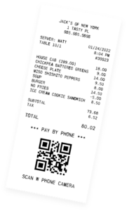 Up 'n go · Pay at Table Technology for Restaurants