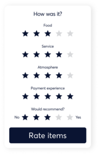 Up 'n go · Pay at Table Technology for Restaurants