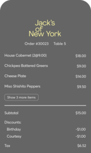 Up 'n go · Pay at Table Technology for Restaurants