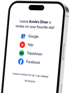 Up 'n go · Pay at Table Technology for Restaurants